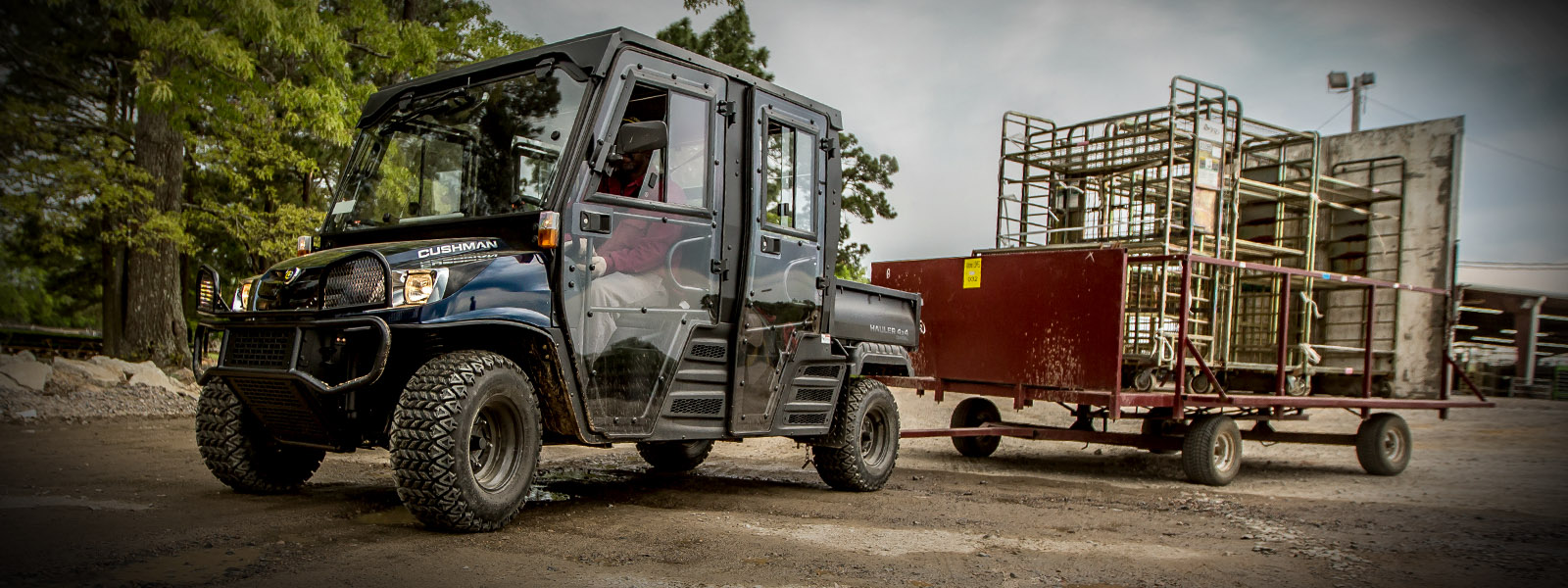 Fahrzeuge mit Ladefläche: Cushman Hauler 4x4 Crew Diesel USA UTV ATV